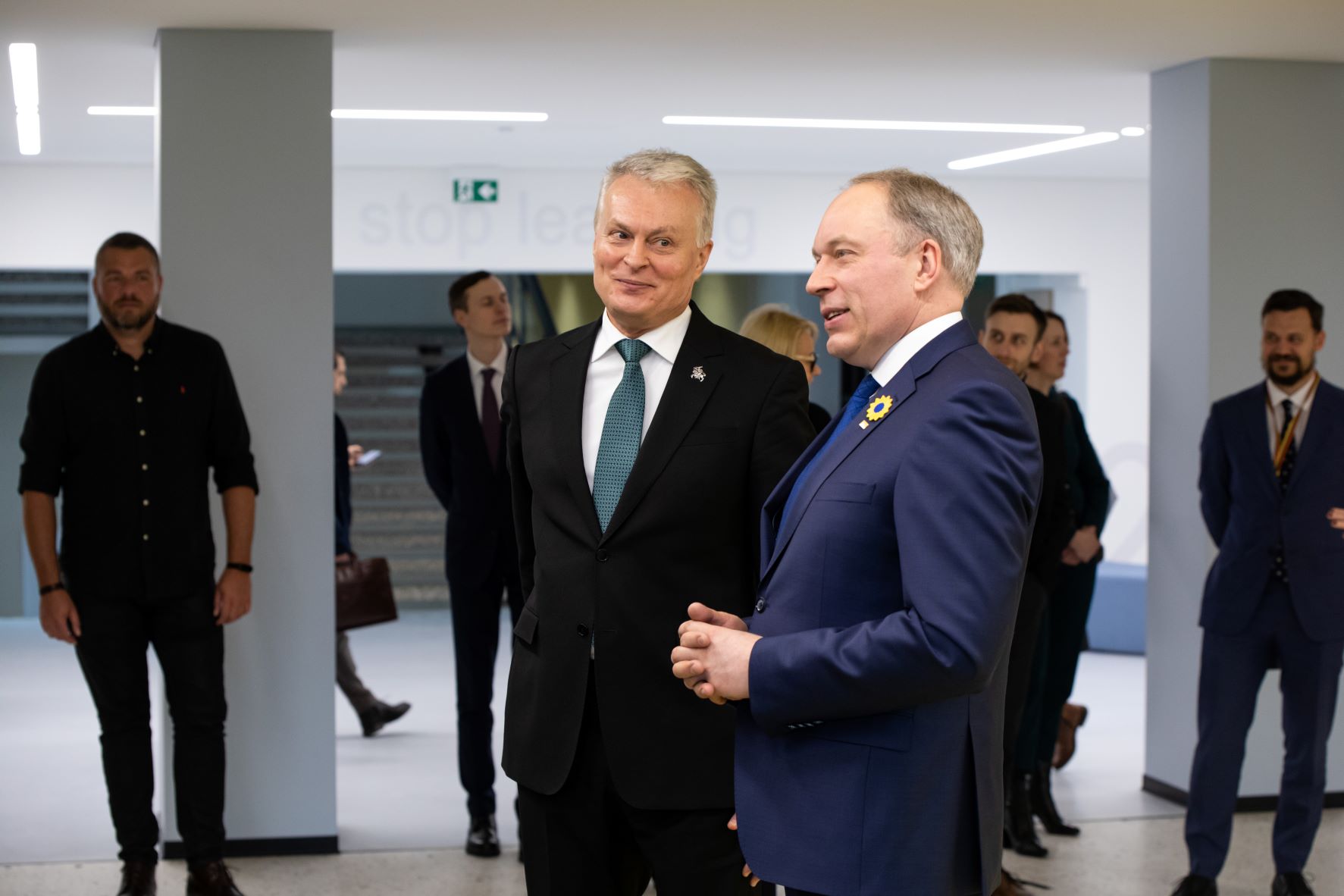 LR Prezidentas KTU: diskutavo apie šalies saugumą - KTU | KTU